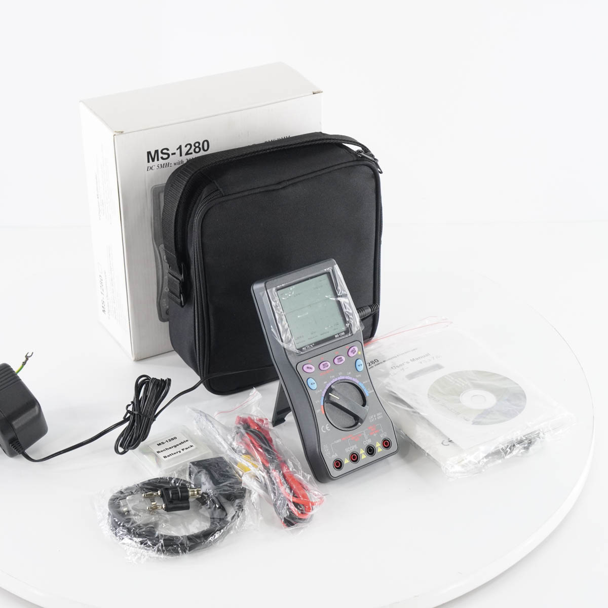 【楽天市場】【中古】[JB]現状販売 METEX MS-1280 DSO 5MHz with 20MHz Monitoring ＆ True RMS DMM オシロスコープ＆マルチメーター ...