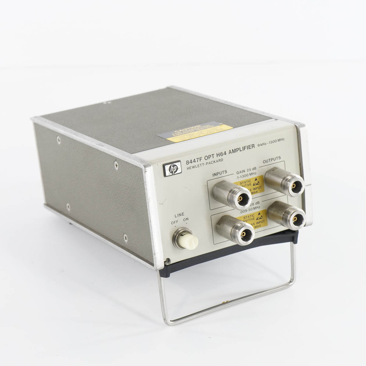 【楽天市場】【中古】[JB]現状販売 hp 8447F AMPLIFIER アンプ 広帯域アンプ H64 9kHz-1300MHz ...
