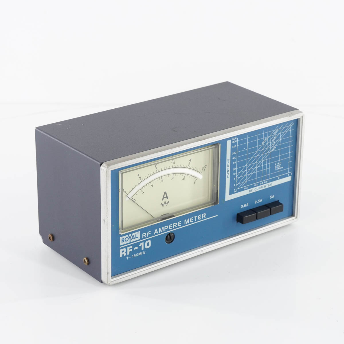 【楽天市場】【中古】[JB]現状販売 ROYAL RF-10 RF AMPERE METER アンペアメーター 電流計 1-150MHz [05284-0389]：デンタショップ