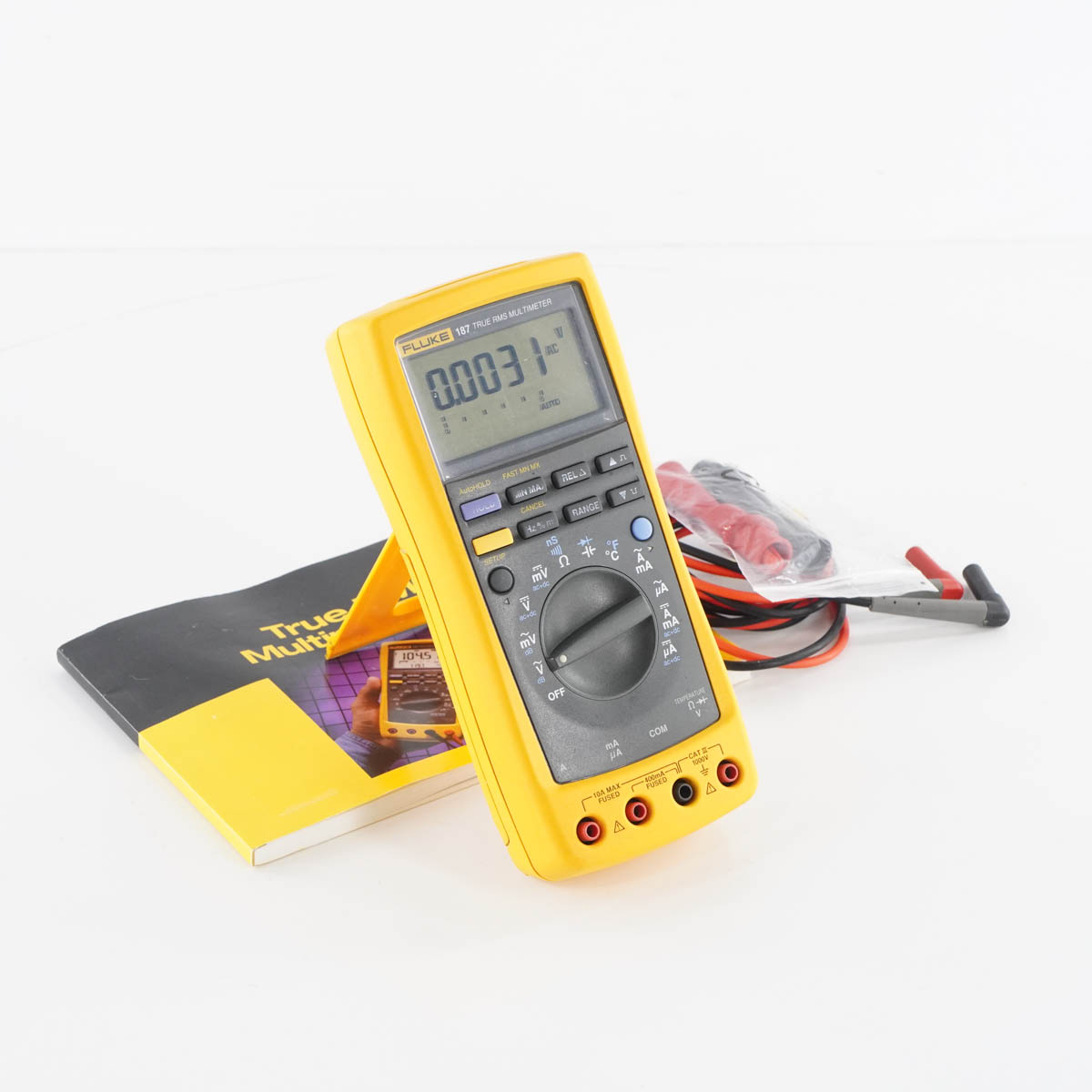【楽天市場】【中古】[DW]8日保証 FLUKE 187 TRUE RMS MULTIMETER マルチメーター 取扱説明書 [05291 ...