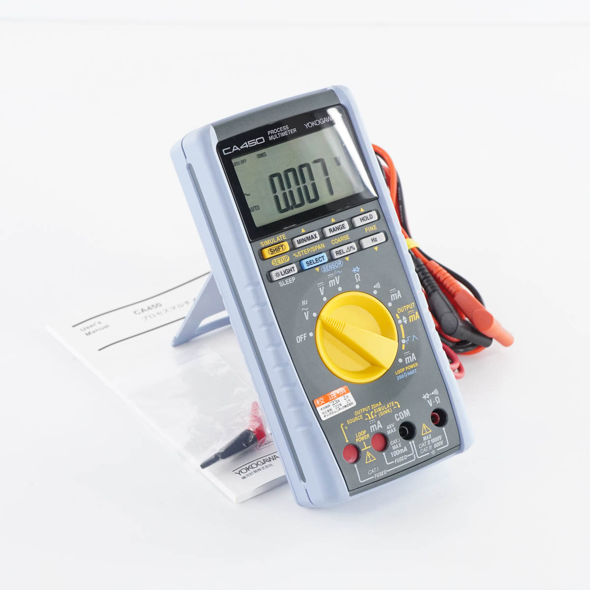 【楽天市場】【中古】[DW]8日保証 2台入荷 02/2022CAL YOKOGAWA CA450 PROCESS MULTIMETER ...