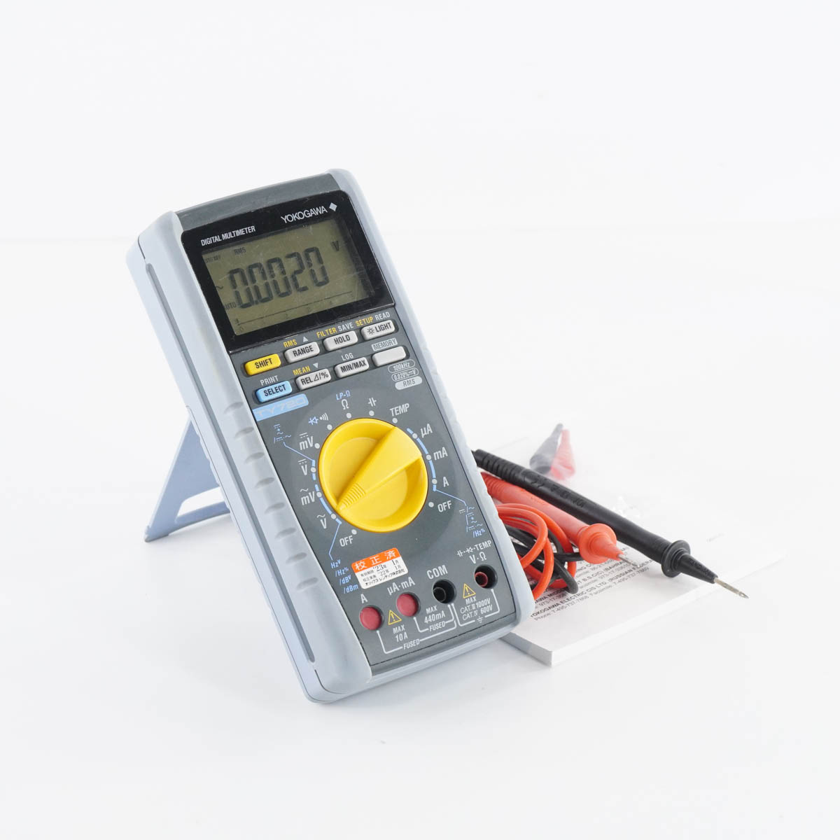 【楽天市場】【中古】[DW]8日保証 01/2022CAL YOKOGAWA TY720 DIGITAL MULTIMETER デジタルマルチ ...