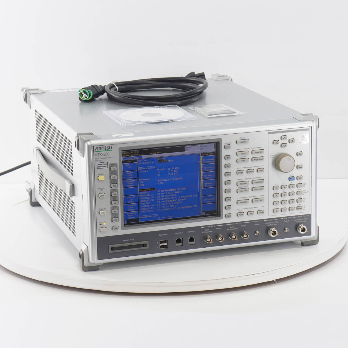 【楽天市場】【中古】[DW]8日保証 校正2024年6月まで有効 Anritsu MT8820C Radio Communication ...
