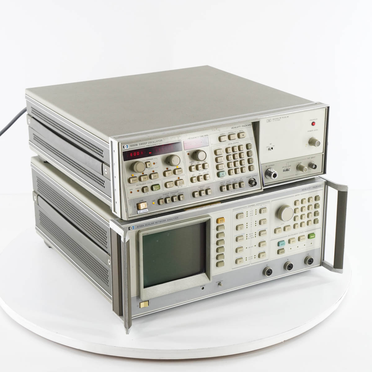 【楽天市場】【中古】[JB]現状販売 セット hp 8756A 8350B SCALAR NETWORK ANALYZER SWEEP ...