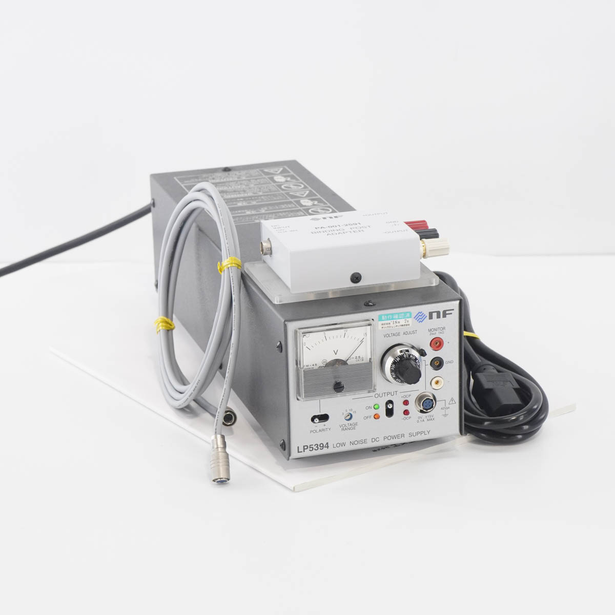 【楽天市場】【中古】[DW]8日保証 NF LP5394 LOW NOISE DC POWER SUPPLY 低雑音直流電源 PA-001-2591 電源コード 取扱説明書 [05309 ...