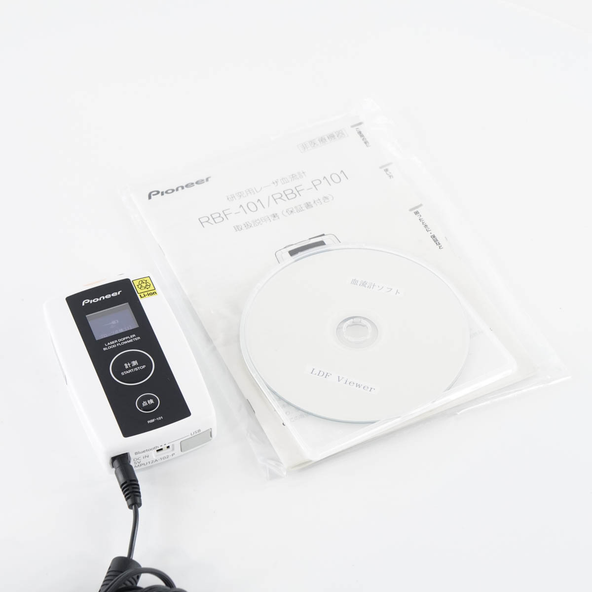 【楽天市場】【中古】[DW]8日保証 3台入荷 Pioneer RBF-101 LASER DOPPLER BLOOD FLOWMETER ...