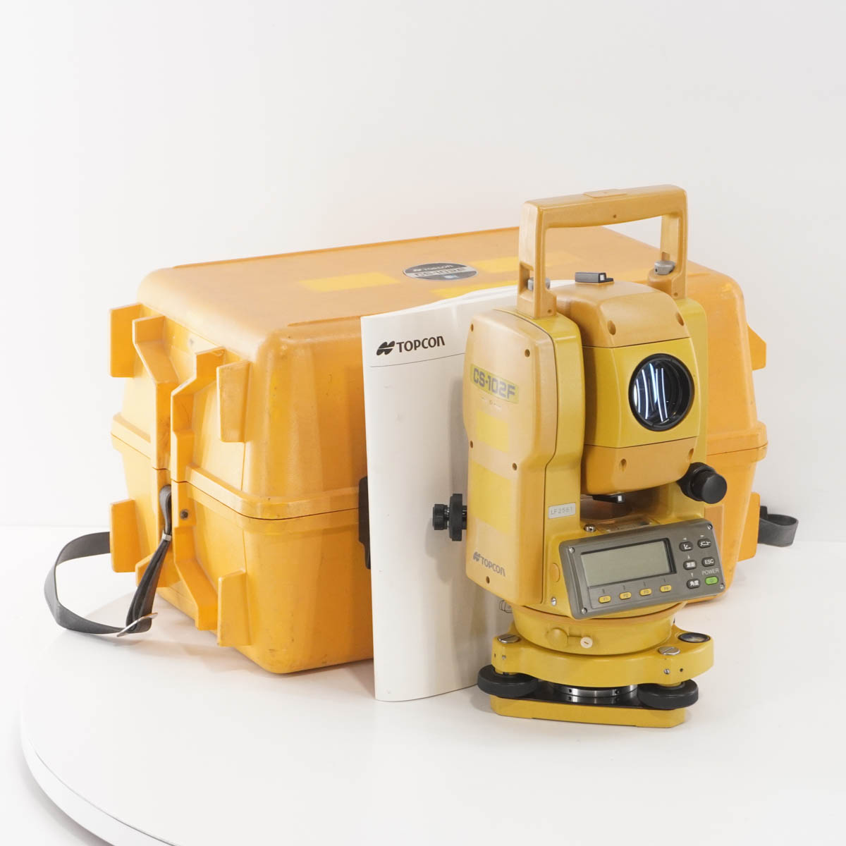 【楽天市場】【中古】[JB]現状販売 TOPCON CS-102F Total Station トータルステーション 測量機 取扱説明書 [05307-0003]：デンタショップ
