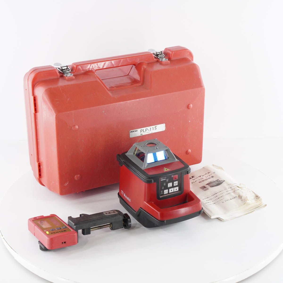 【楽天市場】【中古】[JB]現状販売 PENTAX PLP-115 TI Asahi Laser Level レーザーレベル LS8 取扱説明書 [05307-0017]：デンタショップ