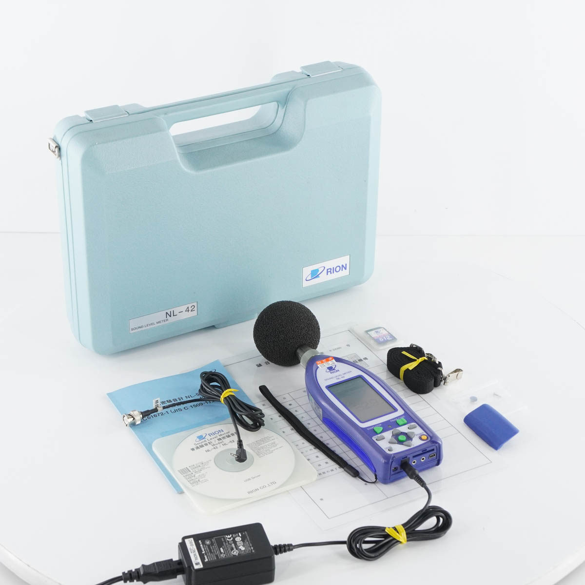 【楽天市場】【中古】[DW]8日保証 校正2024年3月まで有効 RION NL-42 SOUND LEVEL METER 普通騒音計 ...