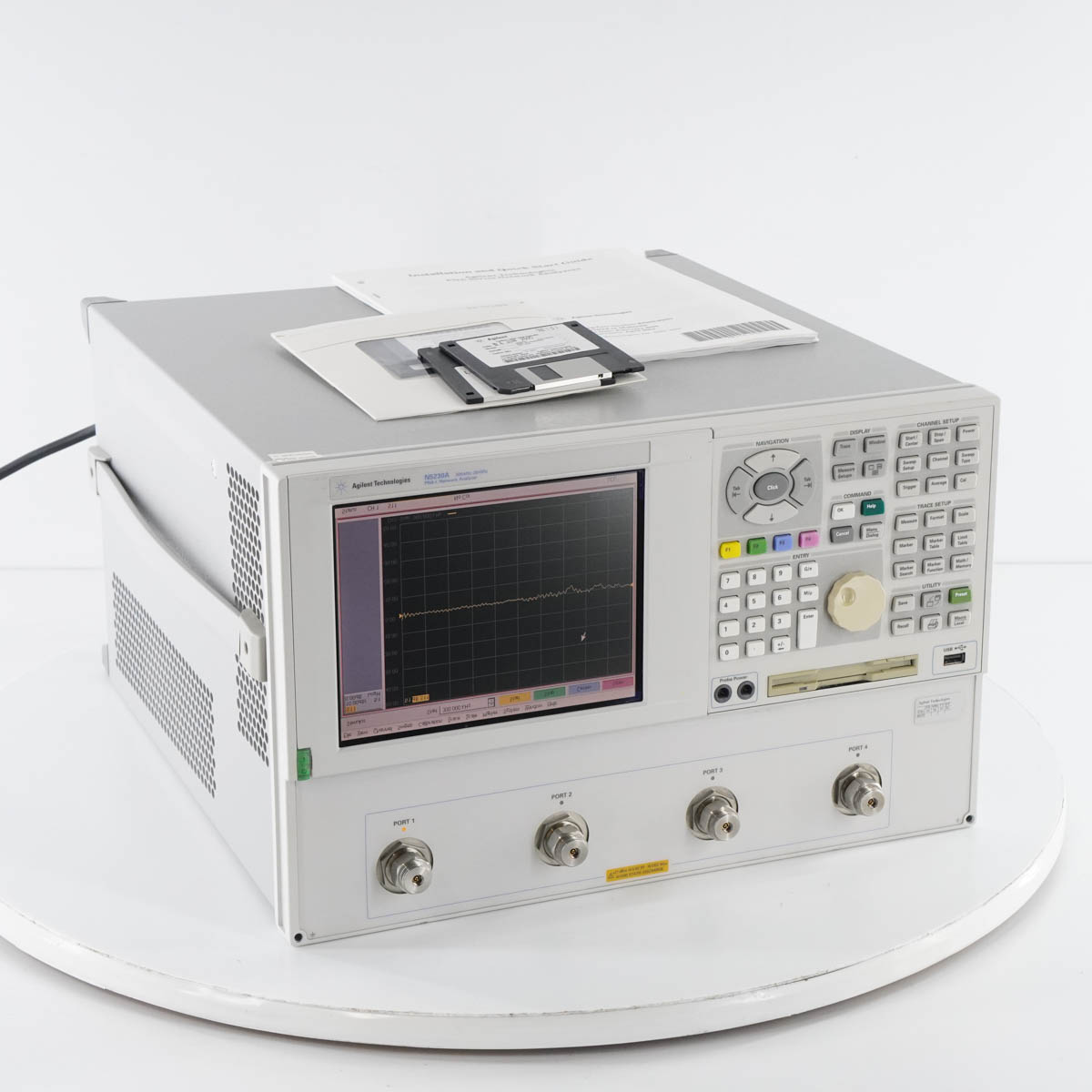 【楽天市場】【中古】[DW]8日保証 Agilent N5230A ATO-30432 PNA-L Network Analyzer ...