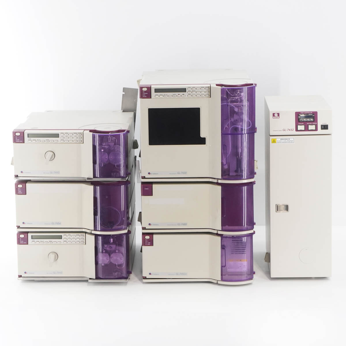 【楽天市場】【中古】[DW]8日保証 セット GL Science GL-7420 GL-7480 GL-7452 GL-7410 GL-7432 GL-7454 HPLC 液体クロマトグラフ ...