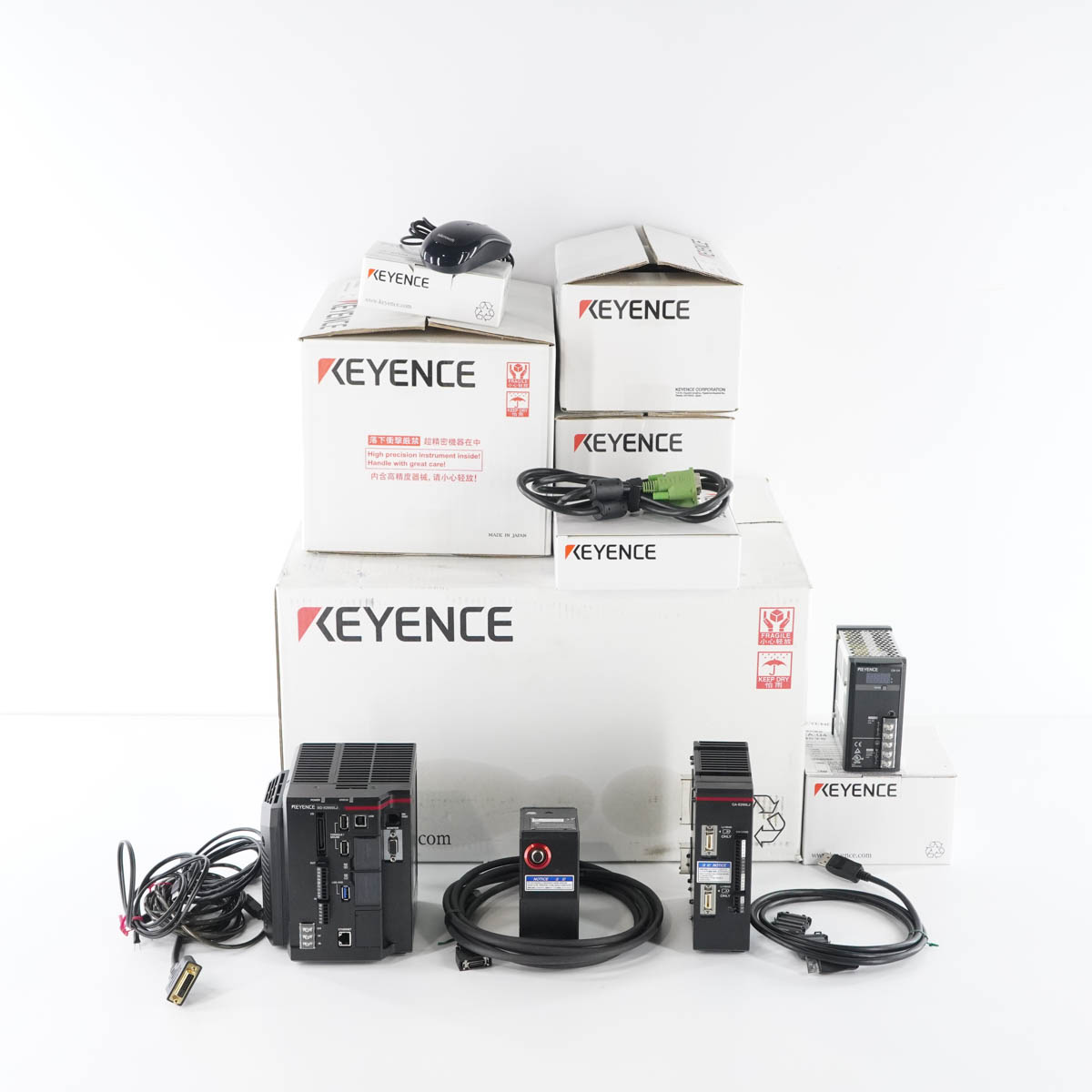 【楽天市場】【中古】[PG]8日保証 セット KEYENCE LJ-X8060 LJ-X8000シリーズ インラインプロファイル測定器 ...