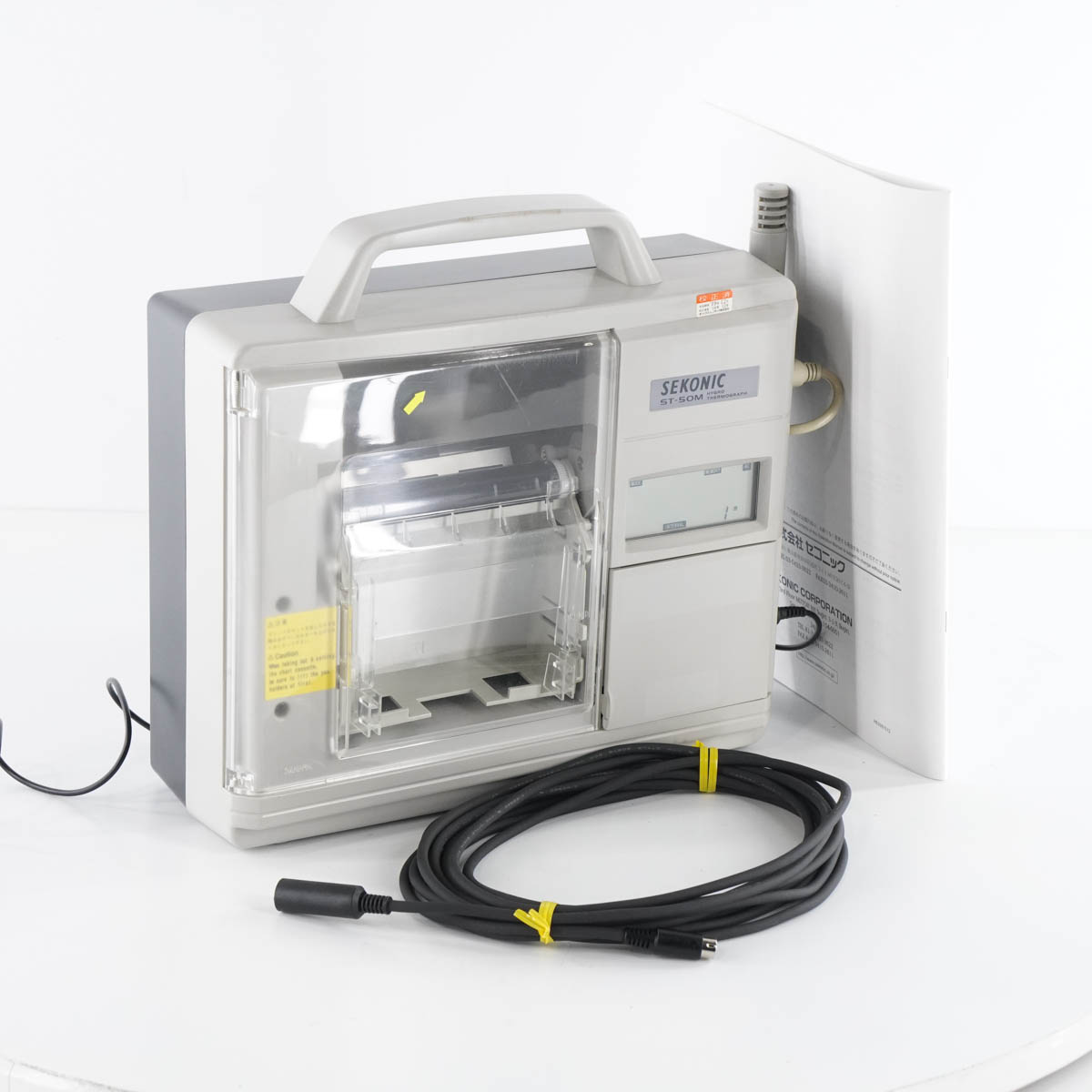 【楽天市場】【中古】[DW]8日保証 SEKONIC ST-50M HYGRO THERMOGRAPH 温湿度記録計 ACアダプター 取扱説明 ...