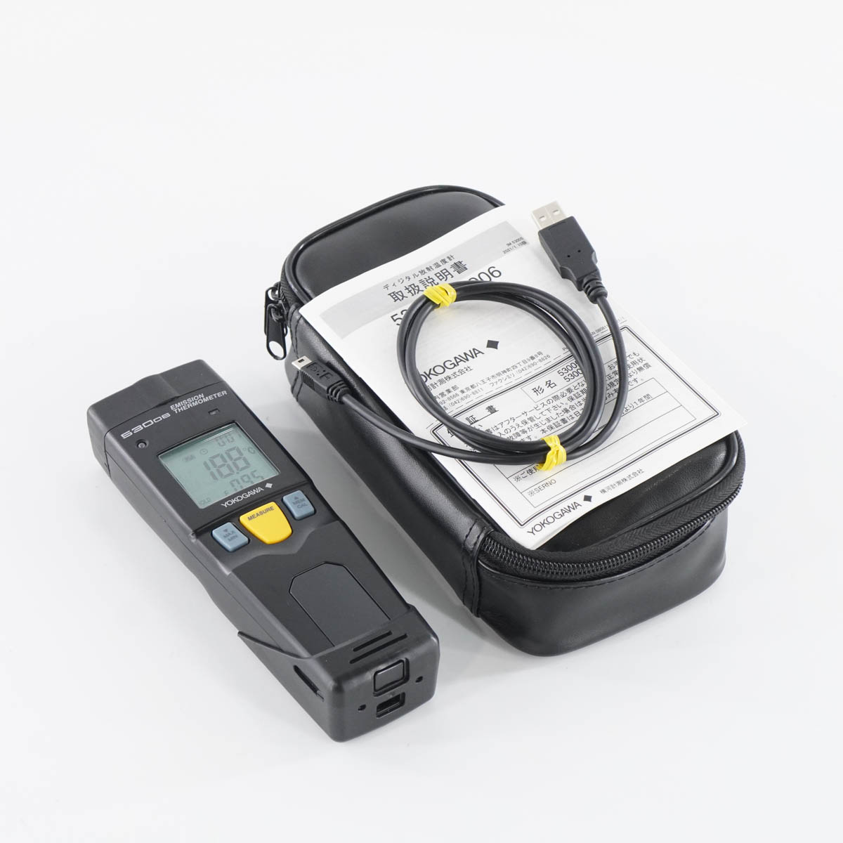 【楽天市場】【中古】[DW]8日保証 4台入荷 02/2022CAL YOKOGAWA 53006 53006-J EMISSION THERMOMETER デジタル放射温度計 取扱説明書 ...