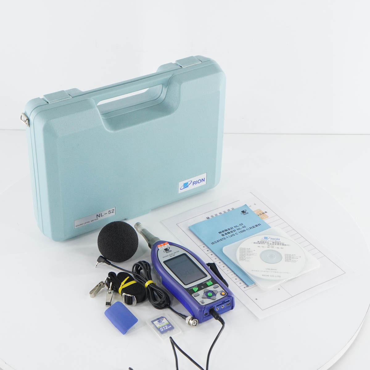 【楽天市場】【中古】[DW]8日保証 校正2024年6月まで有効 RION NL-52 SOUND LEVEL METER 騒音計 サウンド ...