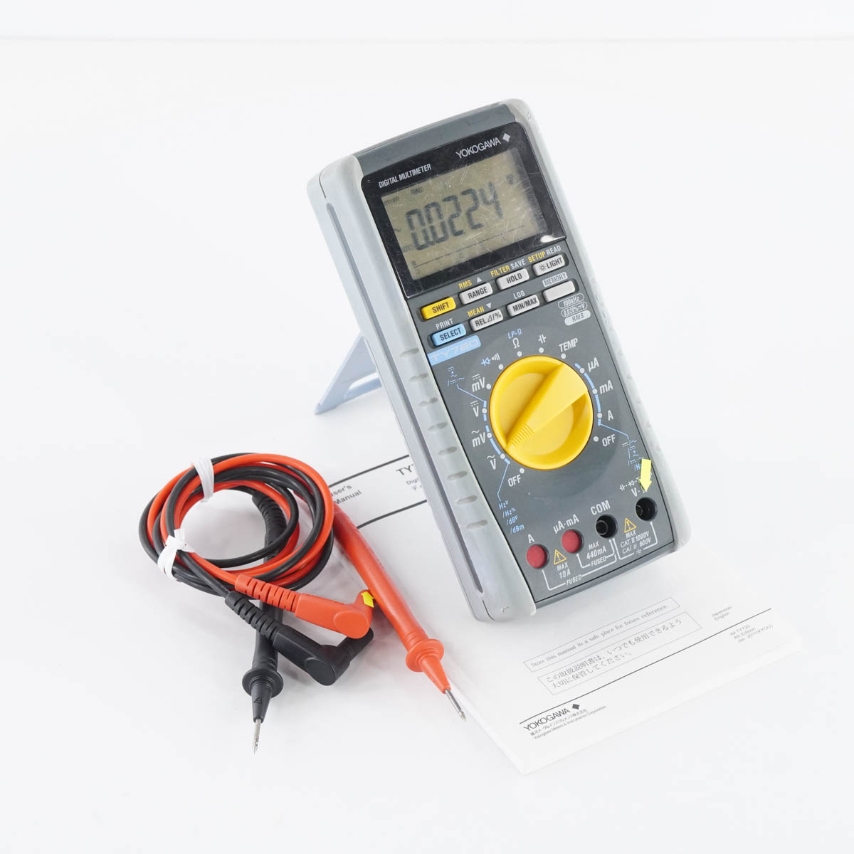 【楽天市場】【中古】[JB]現状販売 YOKOGAWA TY720 DIGITAL MULTIMETER デジタルマルチメーター 取扱説明書 ...
