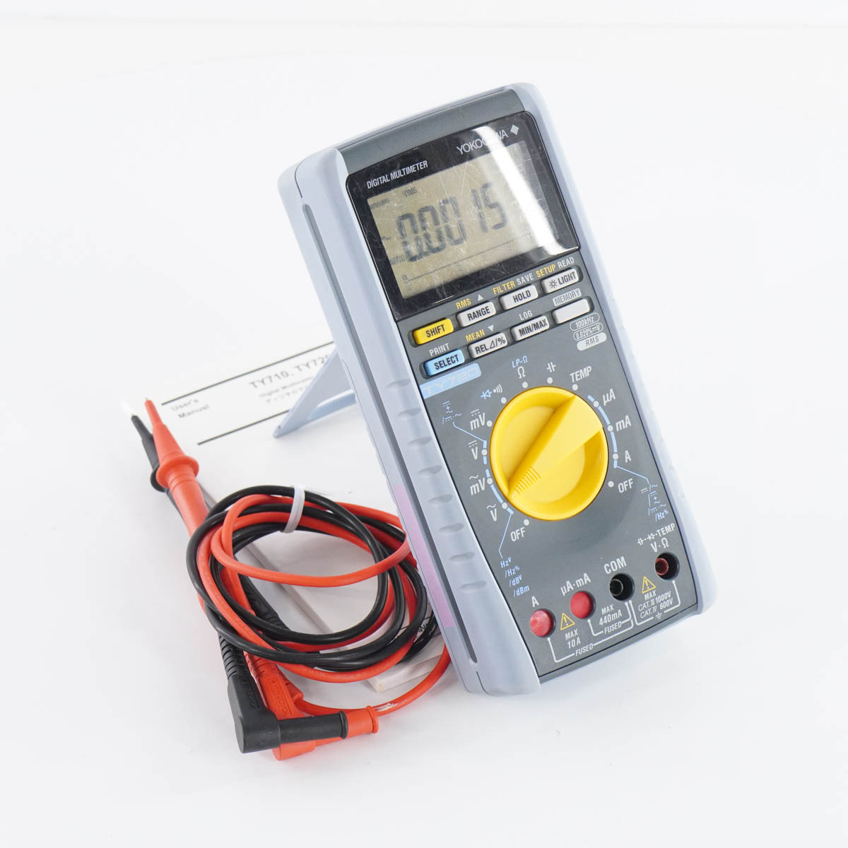 【楽天市場】【中古】[DW]8日保証 10/2022CAL YOKOGAWA TY720 DIGITAL MULTIMETER デジタルマルチ ...