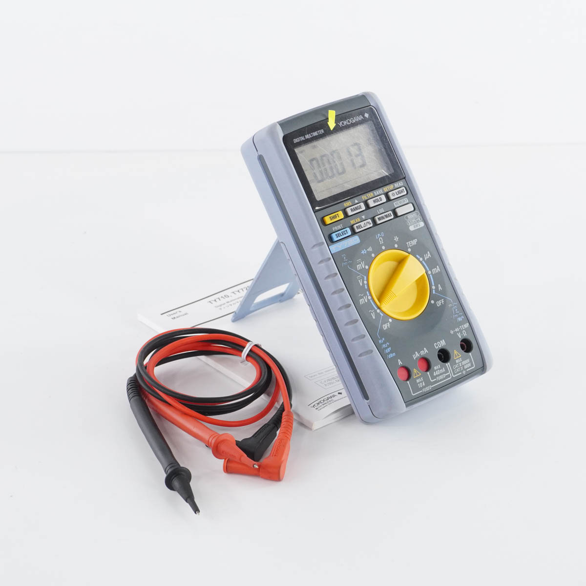 【楽天市場】【中古】[DW]8日保証 YOKOGAWA TY720 DIGITAL MULTIMETER デジタルマルチメーター 取扱説明書 ...