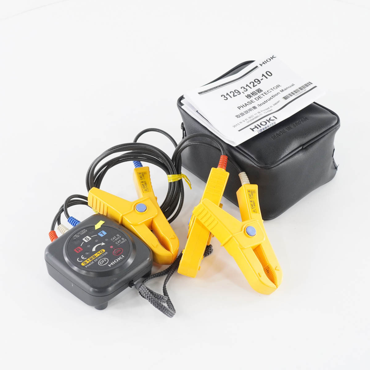 【楽天市場】【中古】[DW]8日保証 3台入荷 HIOKI 3129-10 PHASE DETECTOR 検相器 取扱説明書 [05153 ...