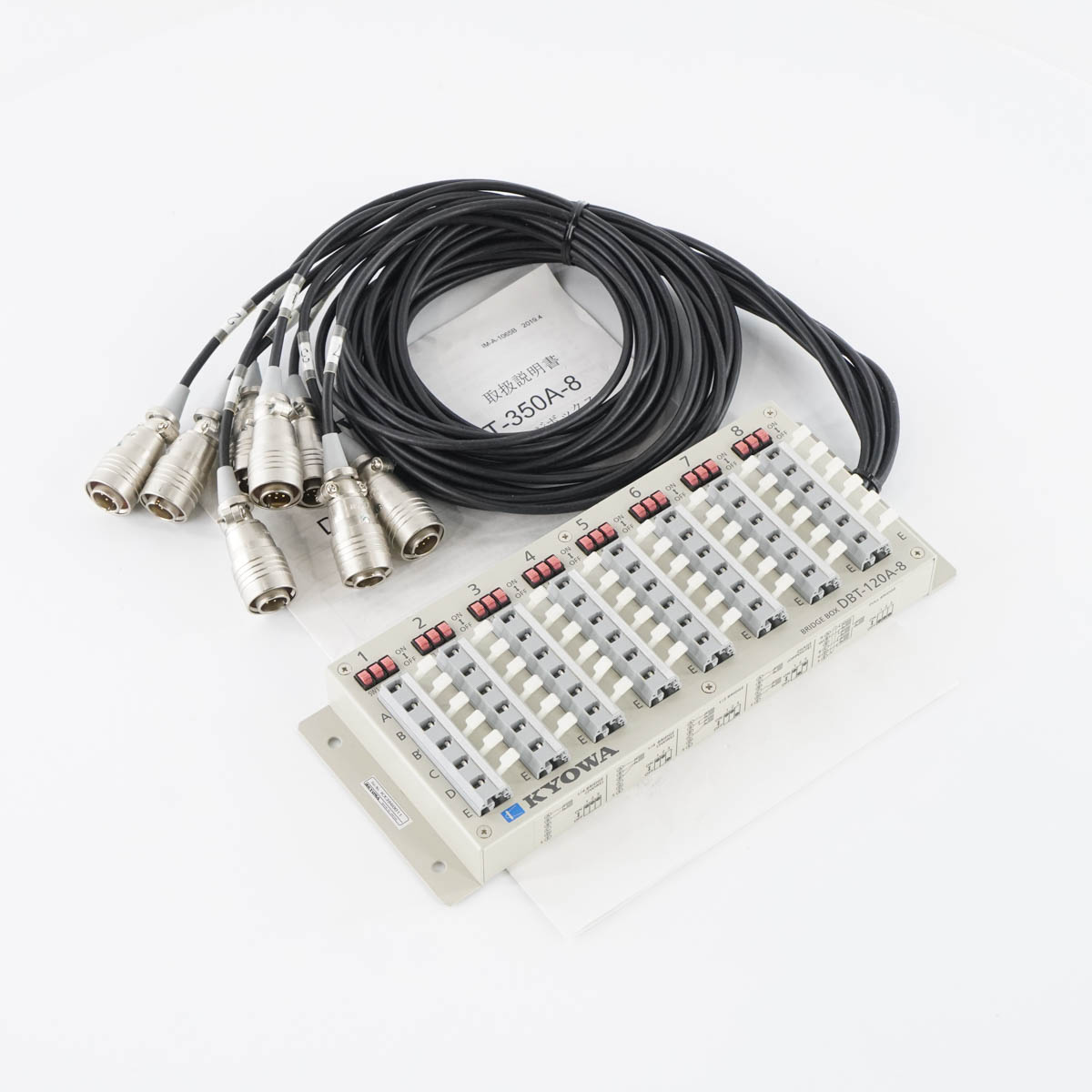 【楽天市場】【中古】[DW]8日保証 4台入荷 KYOWA DBT-120A-8 BRIDGE BOX ブリッジボックス 取扱説明書 ...