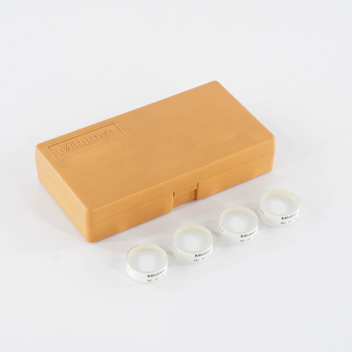 【楽天市場】【中古】[DW]8日保証 セット Mitutoyo 157-101 157-102 157-103 157-104 OPTICAL ...