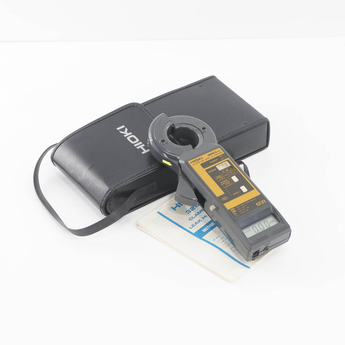 【楽天市場】【中古】[JB]現状販売 HIOKI 3263-01 CLAMP ON LEAK Hi TESTER クランプオンリークハイ ...
