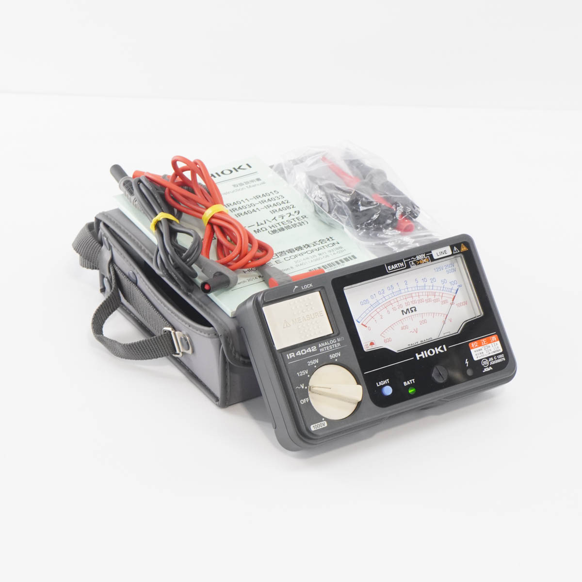 【楽天市場】【中古】[DW]8日保証 11/2022CAL HIOKI IR4042 ANALOG MΩ HiTESTER アナログメグオーム ...