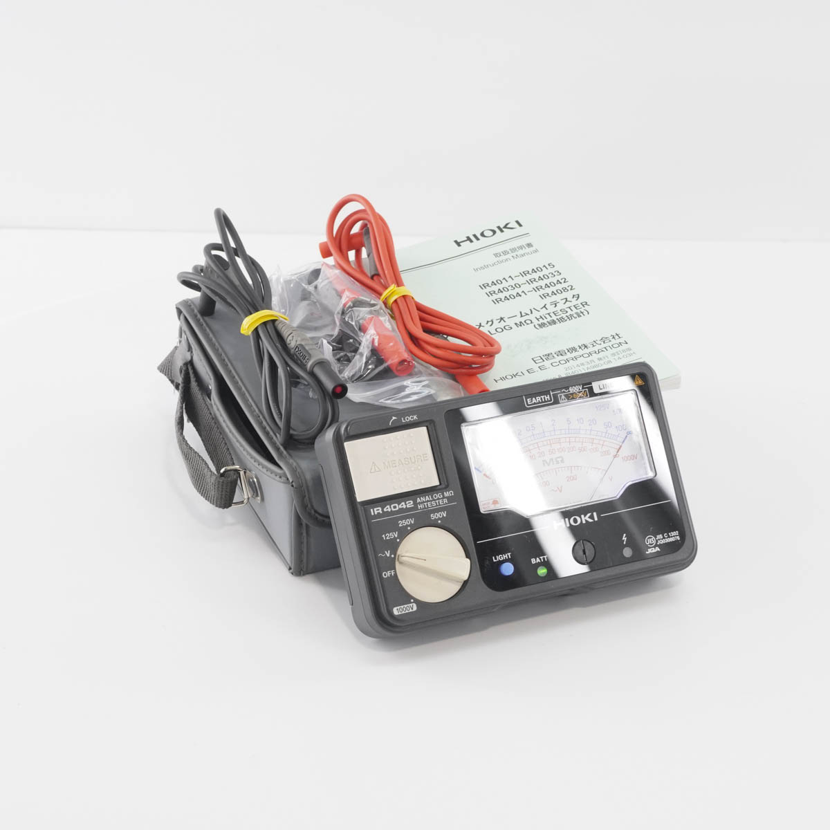 【楽天市場】【中古】[DW]8日保証 03/2022CAL HIOKI IR4042 ANALOG MΩ HiTESTER アナログメグオーム ...