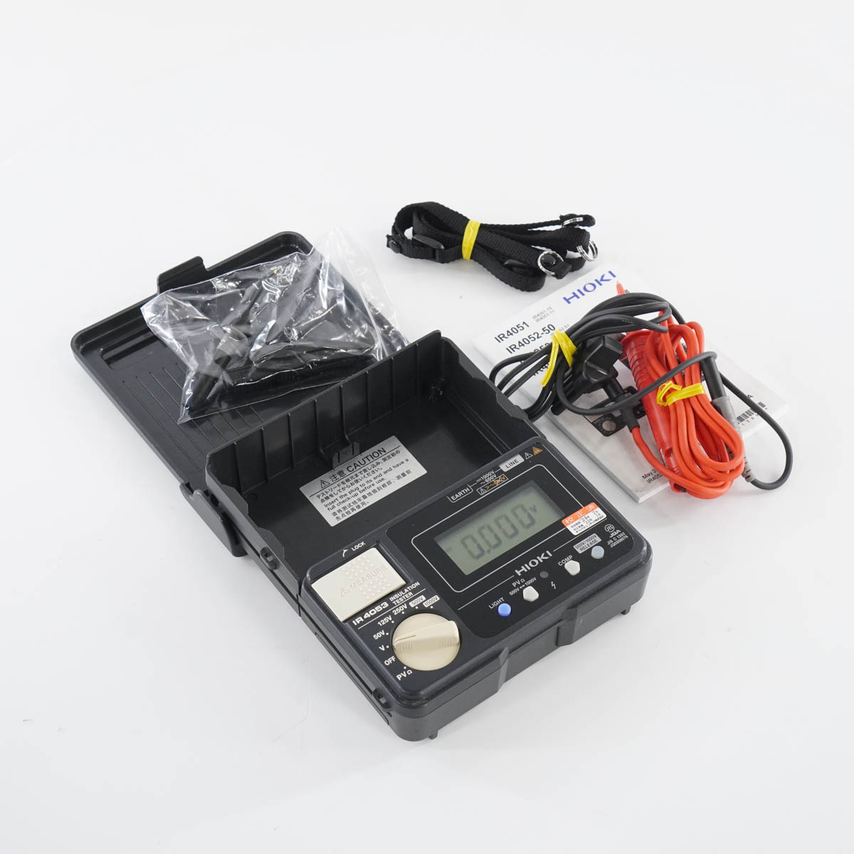 【楽天市場】【中古】[DW]8日保証 2台入荷 校正2024年7月まで有効 HIOKI IR4053 IR4053-11 INSULATION ...