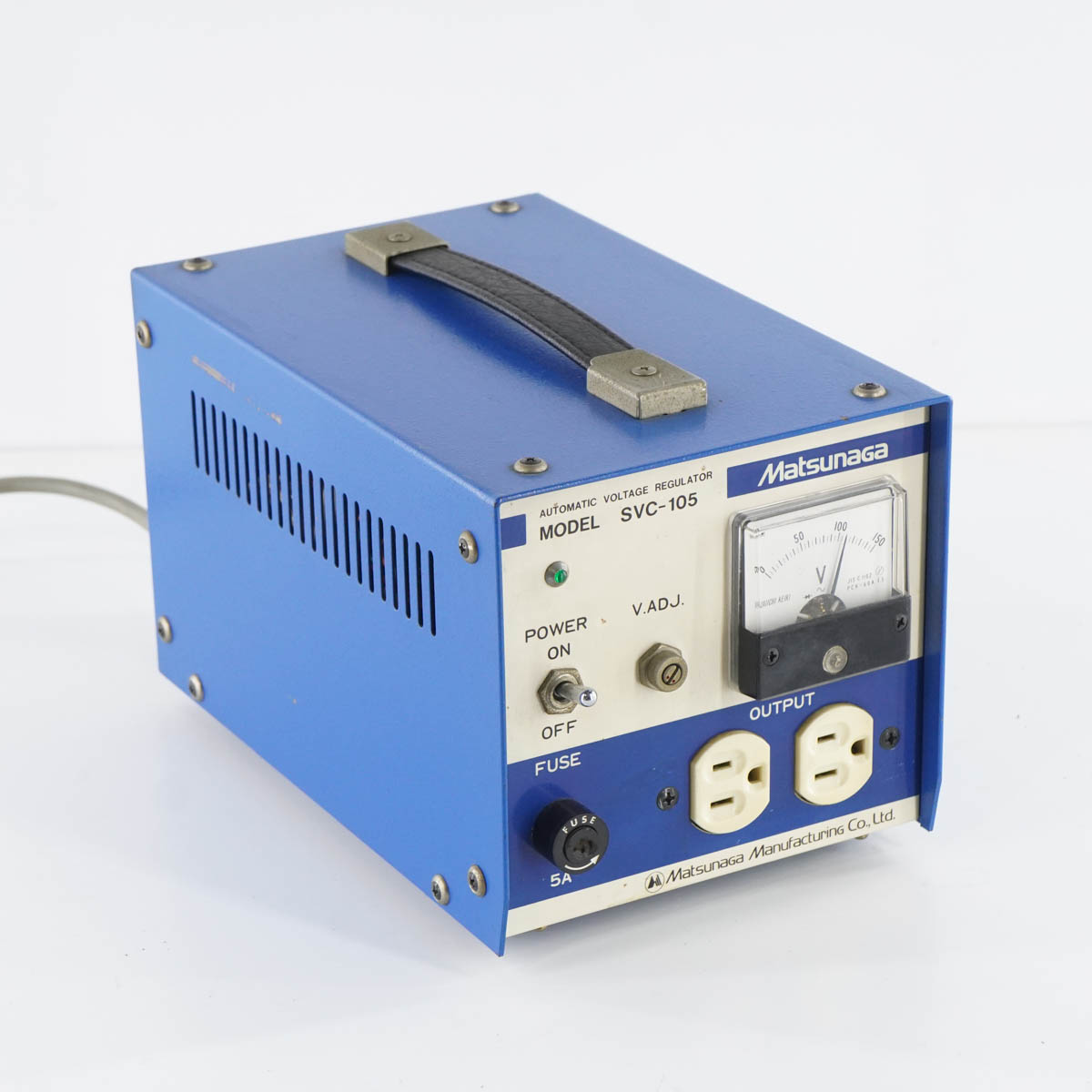 【楽天市場】【中古】[DW]8日保証 Matsunaga SVC-105 Stavol AUTOMATIC VOLTAGE REGULATOR ...