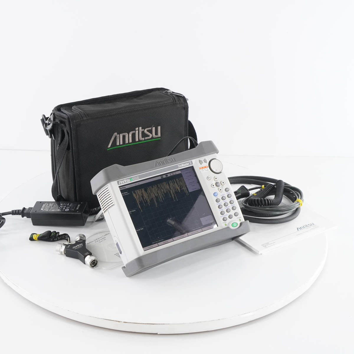 【楽天市場】【中古】[DW]8日保証 校正2024年10月まで有効 Anritsu S331E Site Master サイトマスター ...