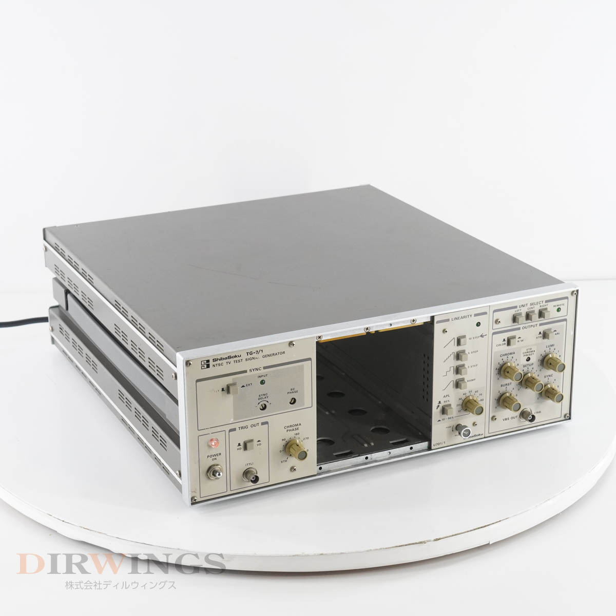 【楽天市場】【中古】[DW]8日保証 Shibasoku TG-7/1 NTSC TV TEST SIGNAL GENERATOR TV試験 ...