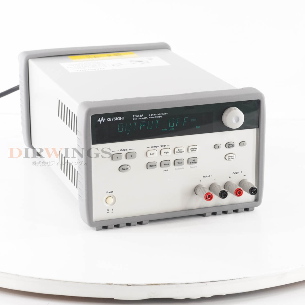 【楽天市場】【中古】[DW]8日保証 34台入荷 Keysight E3648A Dual Output DC Power Supply デュアル出力電源 DC電源 直流電源 OPT 0E9 ...