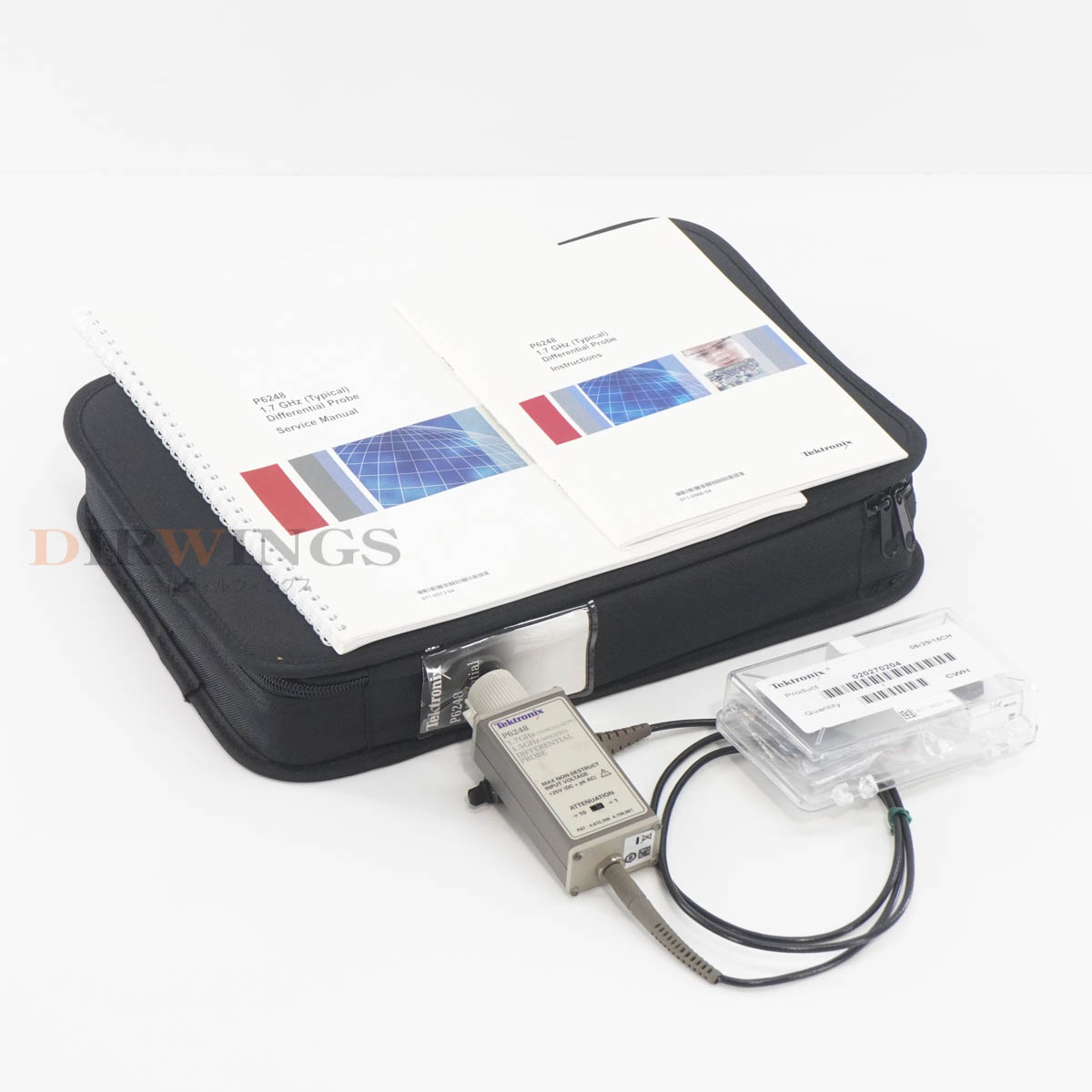 【楽天市場】【中古】[JB]保証なし Tektronix P6248 DIFFERENTIAL PROBE 差動プローブ 1.7GHz 1 ...