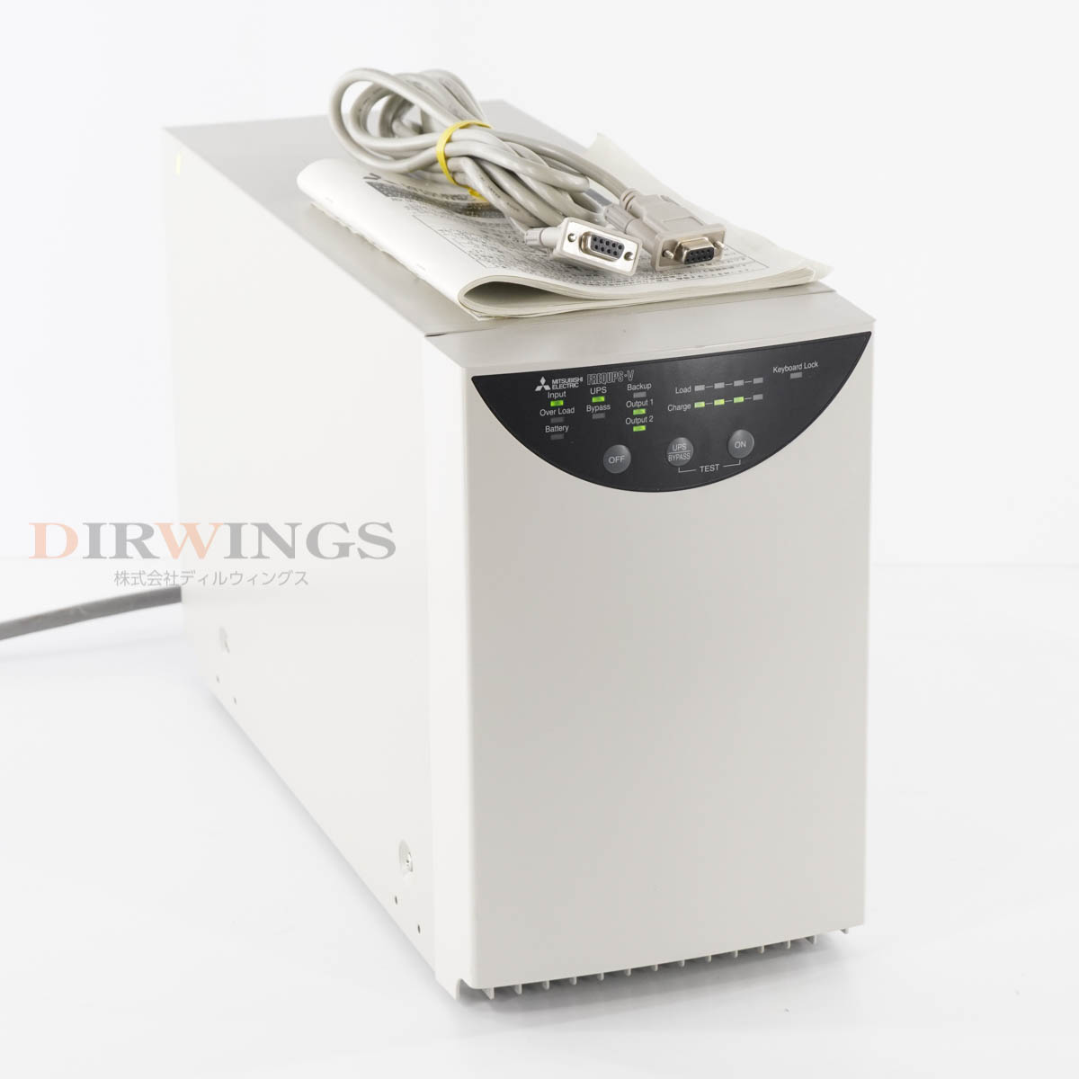 【楽天市場】【中古】[PG]8日保証 MITSUBISHI FW-V10-1.0K FREQUPS-V UPS 無停電電源装置 取扱説明書 ...