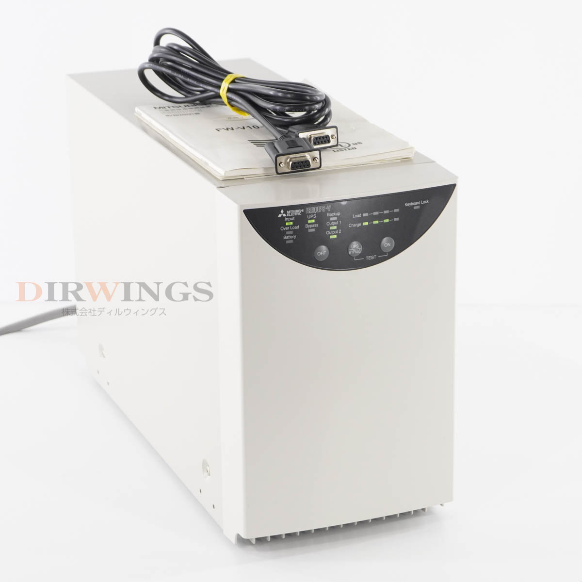 【楽天市場】【中古】[PG]8日保証 MITSUBISHI FW-V10-1.0K FREQUPS-V UPS 無停電電源装置 取扱説明書 ...