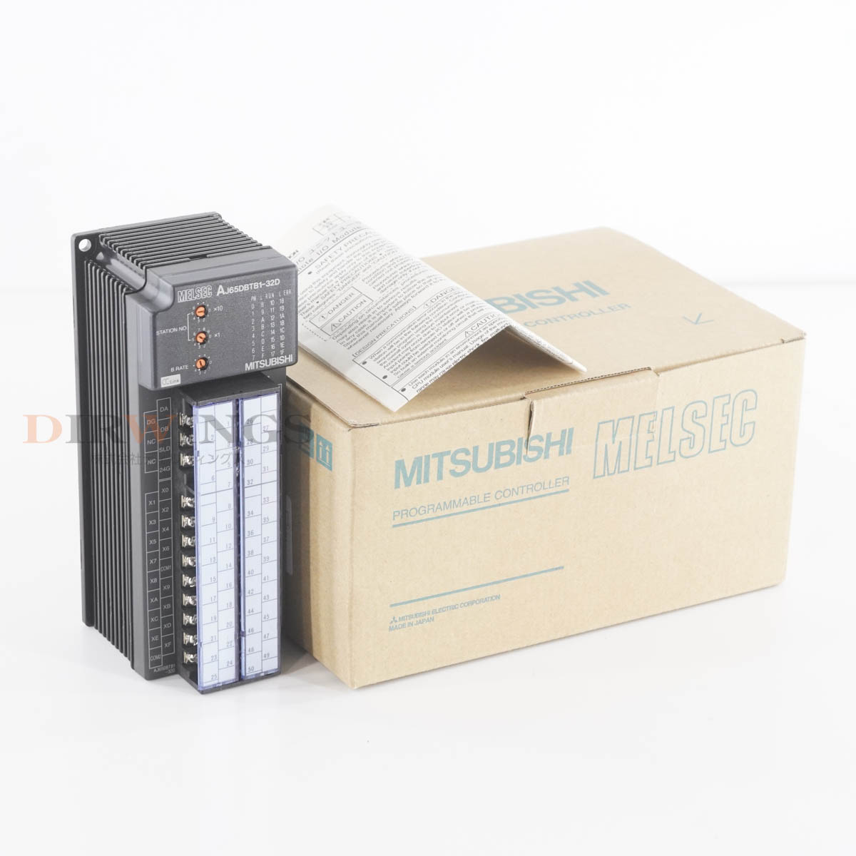 【楽天市場】【中古】[PG]8日保証 未使用に近い MITSUBISHI AJ65DBTB1-32D MELSEC INPUT UNIT CC-Link小形タイプリモートI/Oユニット 入力ユ ...