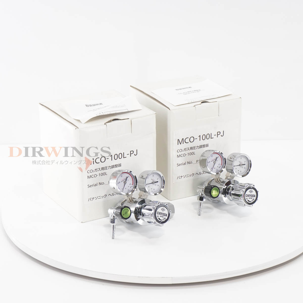 【楽天市場】【中古】[DW]8日保証 2個セット Panasonic MCO-100L-PJ MCO-100L CHIYODA CO2ガス用 ...