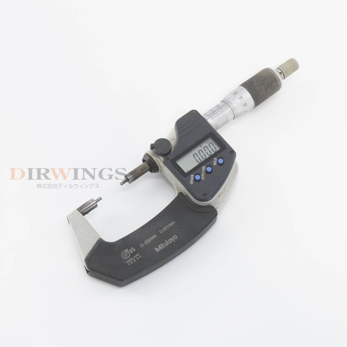 【楽天市場】【中古】[DW]8日保証 Mitutoyo SPM2-25MJ 331-261 Digimatic Micrometer ...