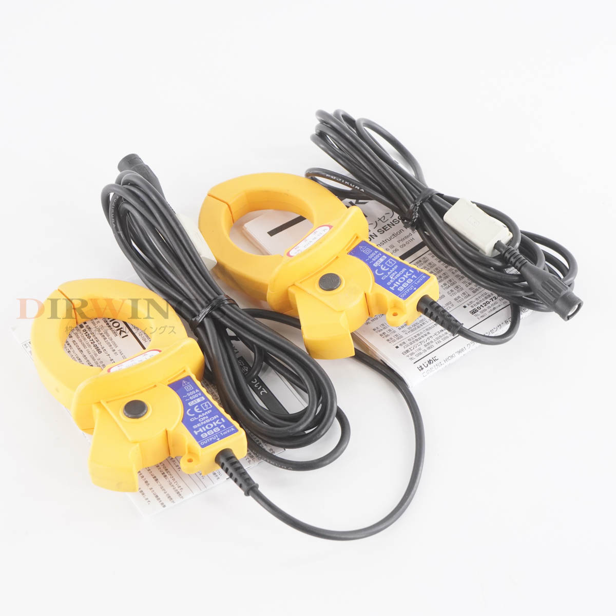 【楽天市場】【中古】[DW]8日保証 2個セット 次期校正2025年1月 HIOKI 9661 CLAMP ON SENSOR クランプオン ...