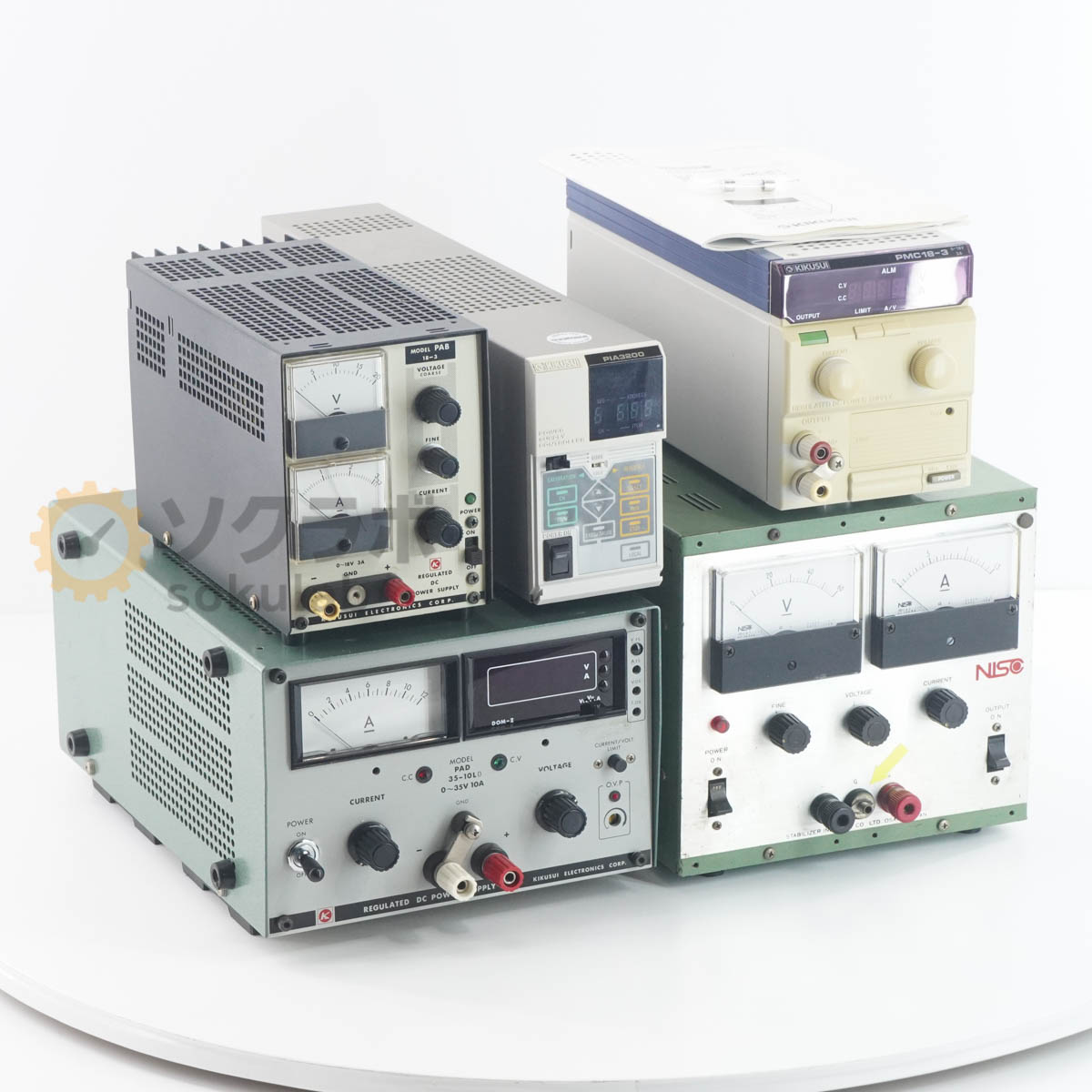 【楽天市場】【中古】[JB]保証なし 色々セット KIKUSUI PMC18-3 NCF-65 PIA3200 PAB18-3 PAD35-10LD REGULATED DC POWER ...