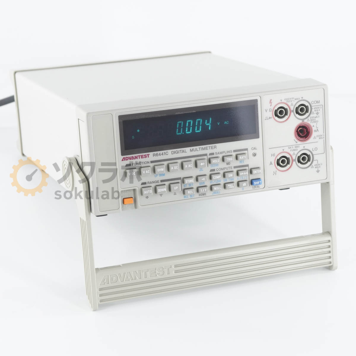 【楽天市場】【中古】[DW]8日保証 ADVANTEST R6441C DMM DIGITAL MULTIMETER デジタルマルチメーター ...