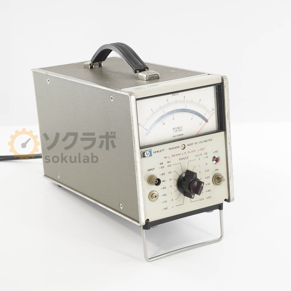 【楽天市場】【中古】[JB]保証なし hp 400F AC VOLTMETER AC電圧計 ACボルトメーター [07462-0047]：デン ...