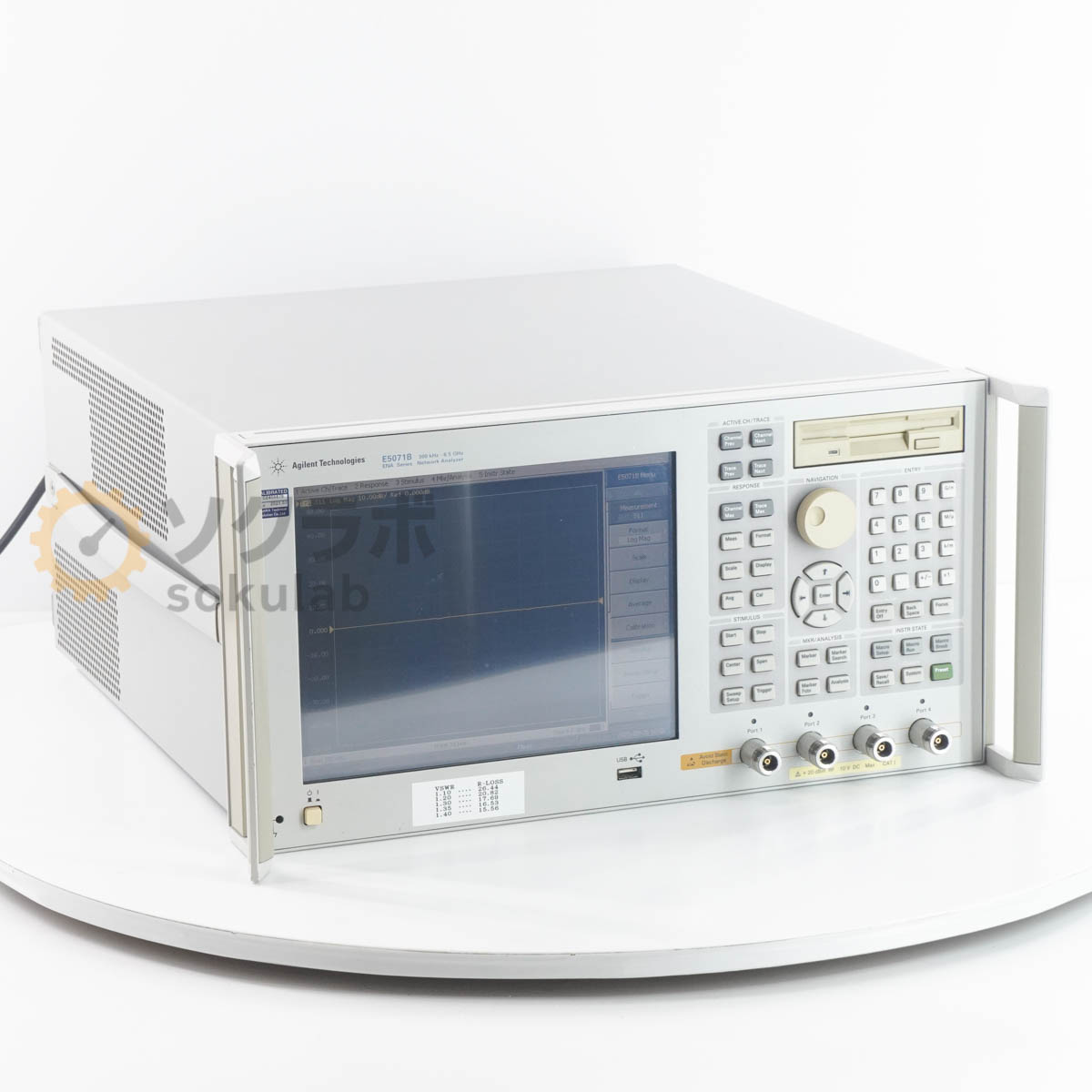 【楽天市場】【中古】[DW]8日保証 03/2025CAL Agilent E5071B ATO-30837 ENA Series ...