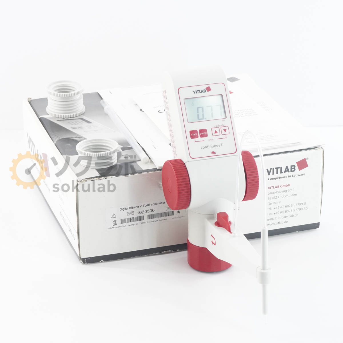 【楽天市場】【中古】[DW]8日保証 VITLAB continuous E コンティニアスE Digital Burette デジタル ...