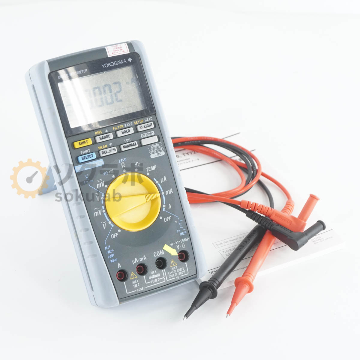 【楽天市場】【中古】[JB]保証なし YOKOGAWA TY720 DMM DIGITAL MULTIMETER デジタルマルチメーター 取扱 ...