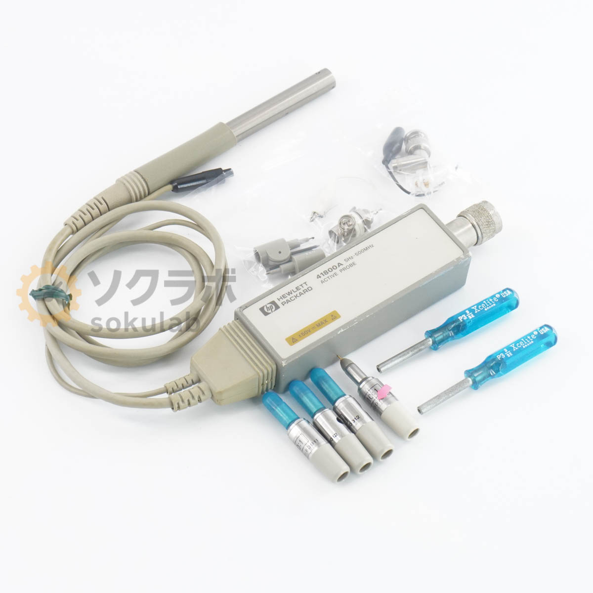 【楽天市場】【中古】[DW]8日保証 hp 41800A ACTIVE PROBE アクティブプローブ 5Hz-500MHz [07734 ...