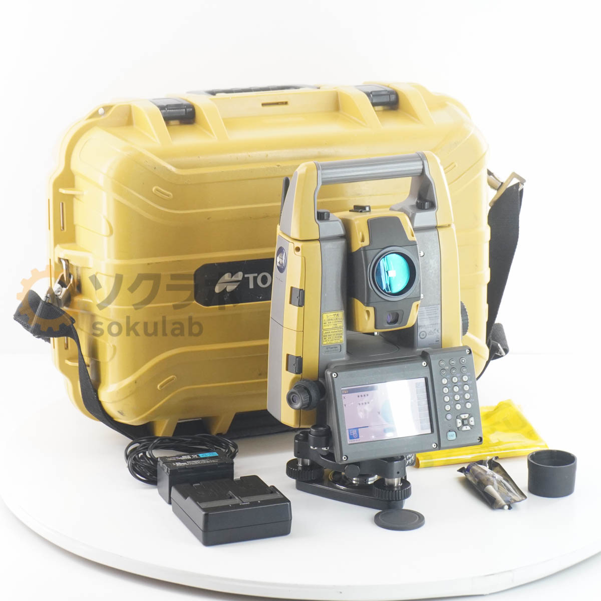 【楽天市場】【中古】[JB]保証なしTOPCON GT-505 自動視準 トータルステーション TOTAL STATION 測量機 AC ...