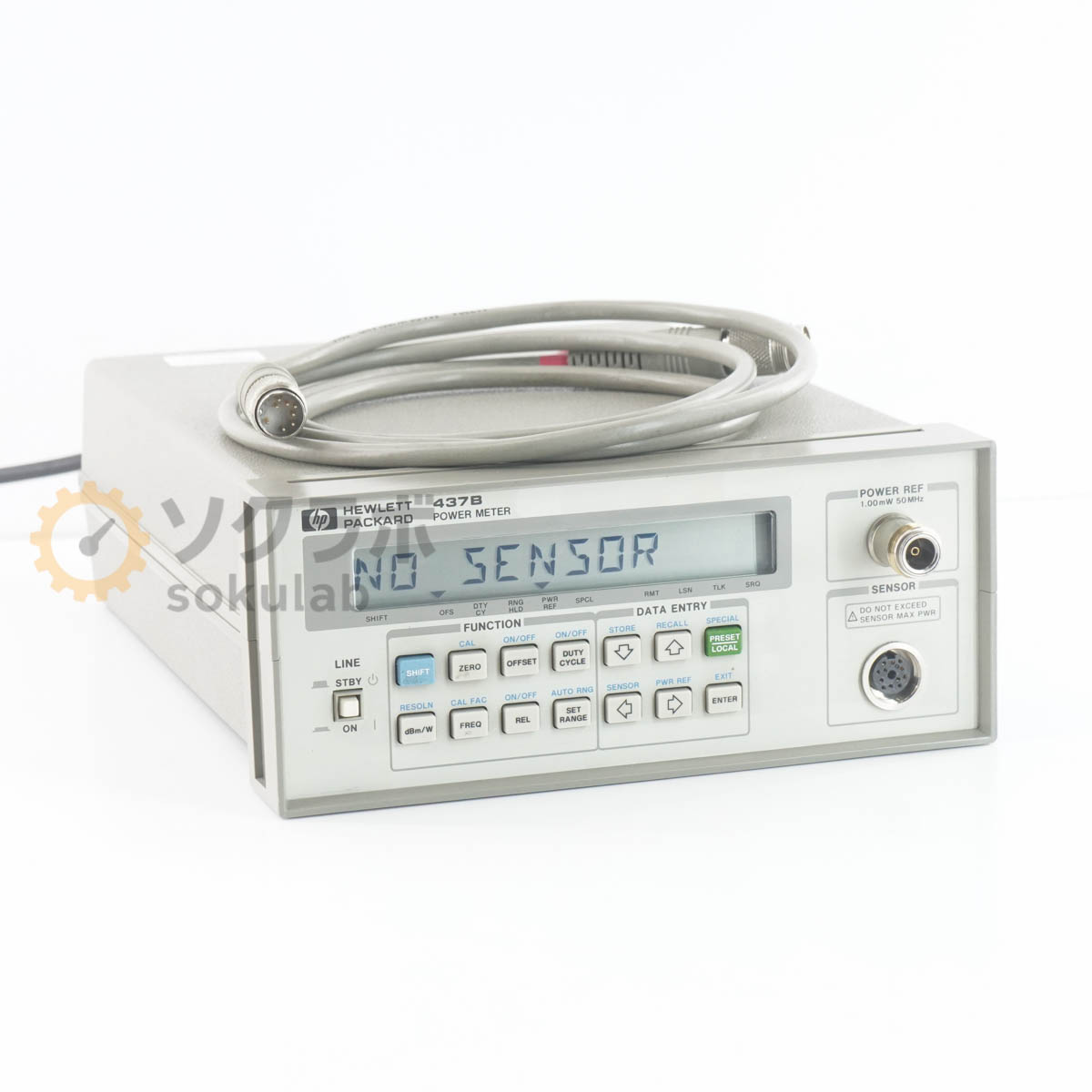 【楽天市場】【中古】[DW]8日保証 hp 437B POWER METER パワーメーター 11730A Cable [08023-0308 ...