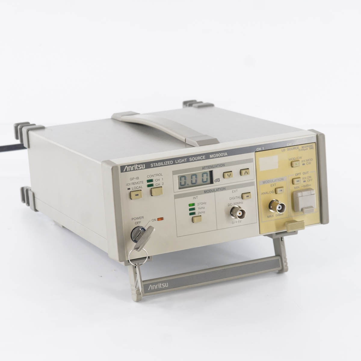 【楽天市場】【中古】[DW]8日保証 Anritsu MG9001A STABILIZED LIGHT SOURCE 安定化光源 ...